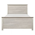 Lexicon Nashville Queen Bed in 2-Tone Finish (Antique White and Brown ...