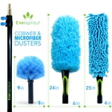 EVERSPROUT 5-to-12 Foot Extendable Duster 3-Pack for Dusting Blinds ...