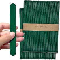 CraftySticks- 1000 Pack 4.5 Inch Blue Painted Popsicle Sticks, Wood ...