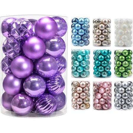 Diayung 34ct Christmas Ball Mini Ornaments Party Decoration ...