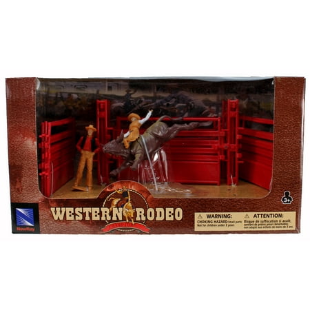 Western Rodeo Playset - Bull Riding Red Gate | Walmart Canada
