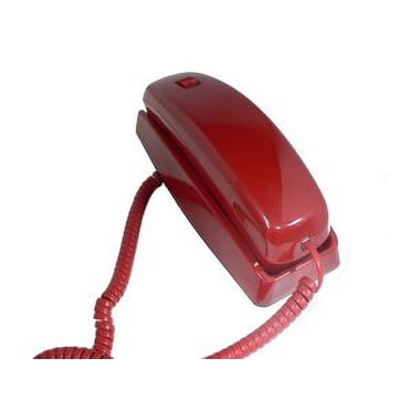 Cortelco Basic Wall Telephone - Red Model 255447VBA20MD - Walmart.com
