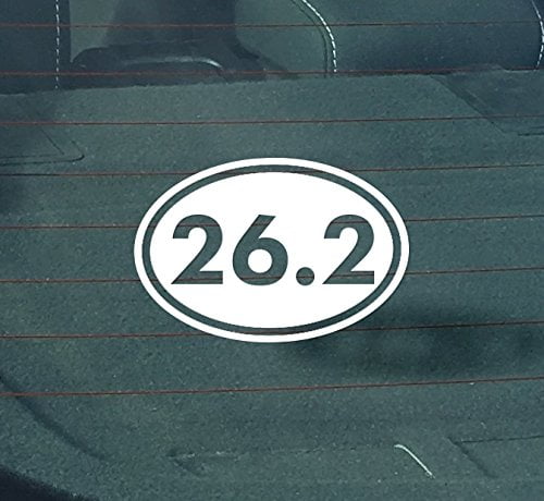 26.2 Marathon Decal Sticker | 5-Inches | Running Decal - Walmart.com