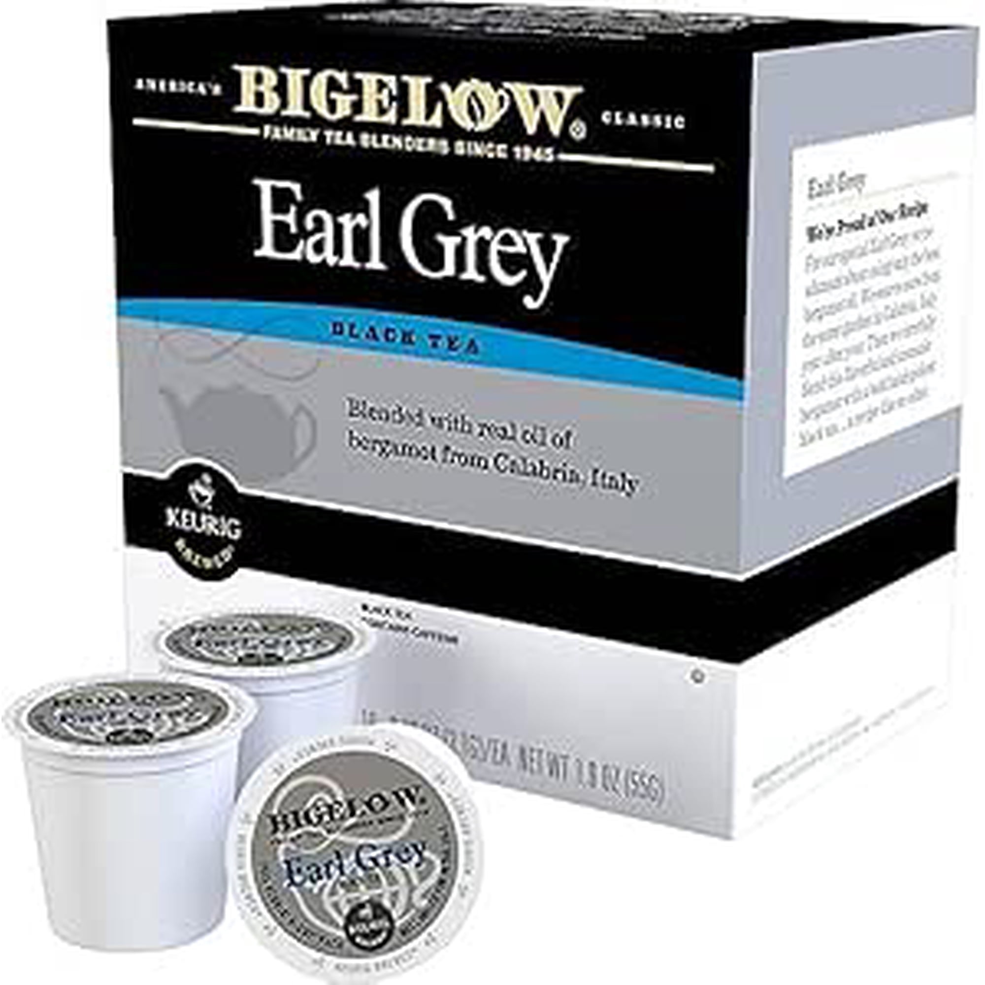 Click here for Bigelow Tea Earl Grey Keurig K-Cup Tea Pods 96 Cou... prices