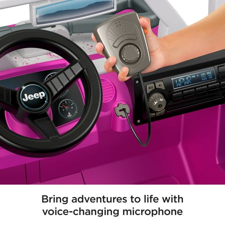 12V Power Wheels Jeep Wrangler Willys Battery-Powered Ride-On Vehicle ...