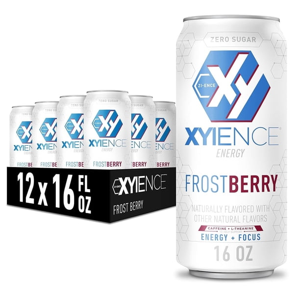 LZHF Frostberry Blast Energy Drink, 16 fl oz can (Pack of 12) | Bodega ...