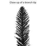 4 ft Pre-Lit Black Artificial Alpine Pencil Tree - Walmart.com
