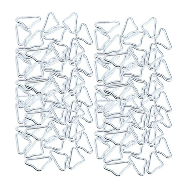 12x 10 Pieces Metal Triangle Buckle, 1.5'' Dia Loop for , Trampoline ...