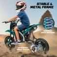 24V Kids Electric Dirt Bike - 250W Electric Motorcycle, 11 Mph Max Speed Electric Mini Dirt Bike ...