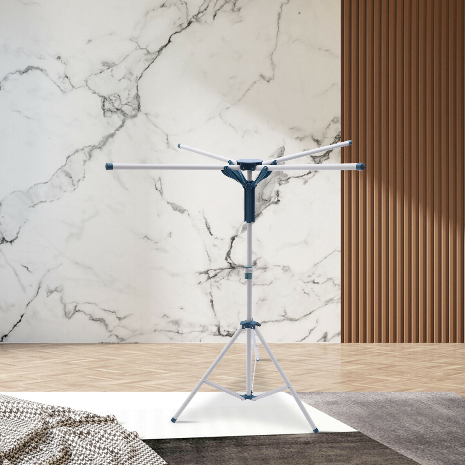 Clothes Drying Rack Portable Laundry Hanger Freestanding Foldable ...
