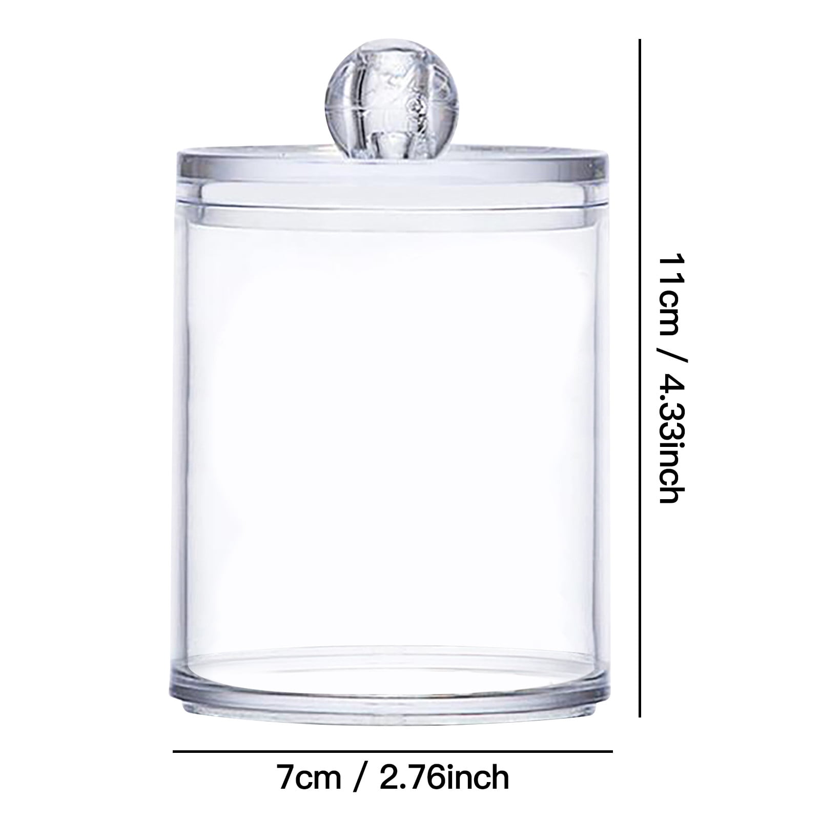Click here for Unbranded Plastic Storage Jars Transparent Plastic... prices