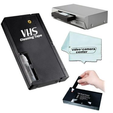 2 PACK Head Cleaning Video Tape Cassette VHS VCR Player Recorder Wet ...