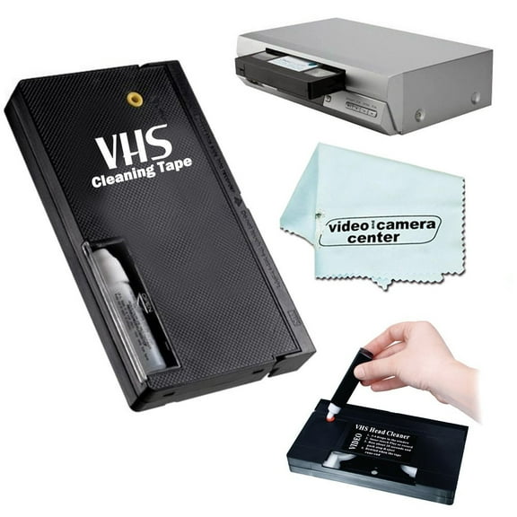 Reshow Cassette Head Cleaner, Includes 2 Cleaning Fluids, Safe Reusable ...