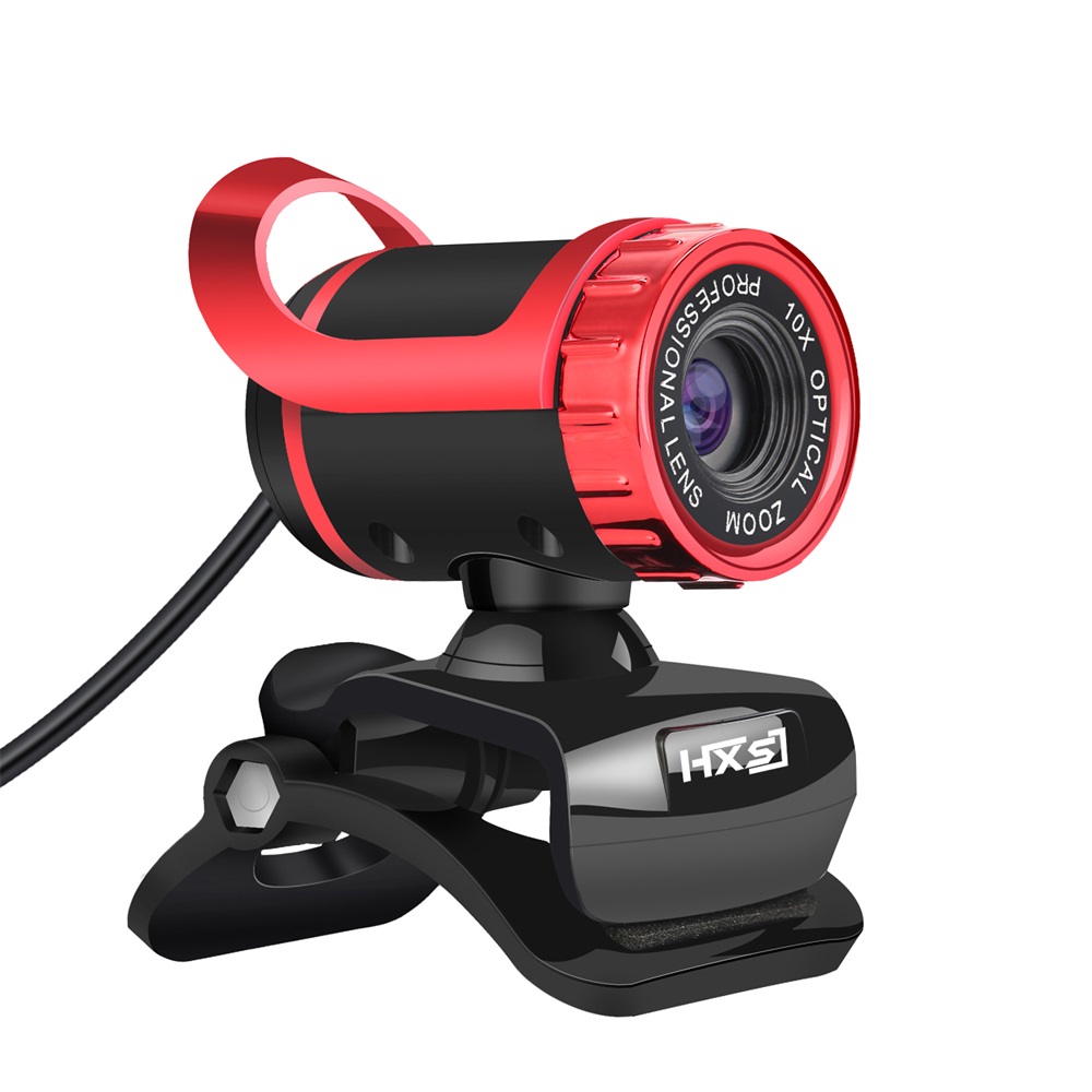 HXSJ LG-68 Desktop Webcam USB Cam with Sound-absorbing Microphone Video ...