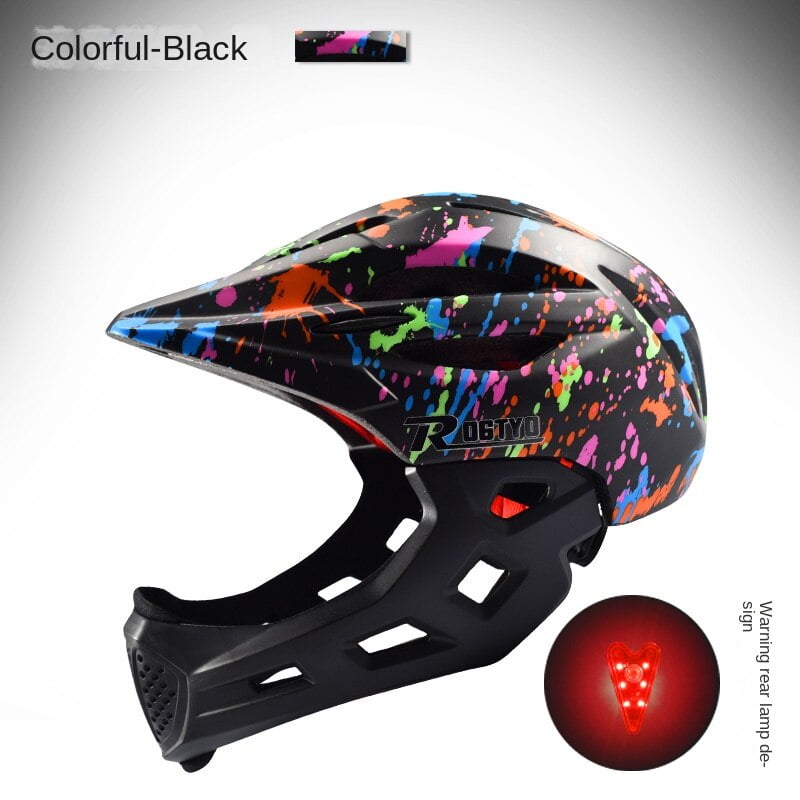 Click here for Zmnew Kids Full Face Bike Helmet Kids Mountain Bik... prices