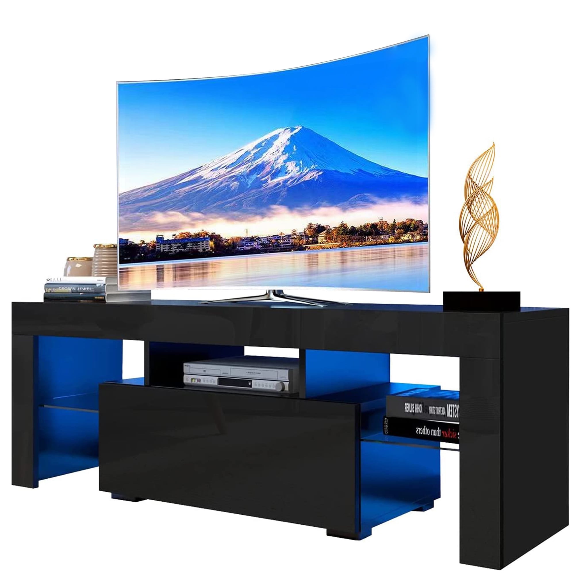 Buy Modern LED TV Stand for 505560 inch TVs Universal Entertainment ...