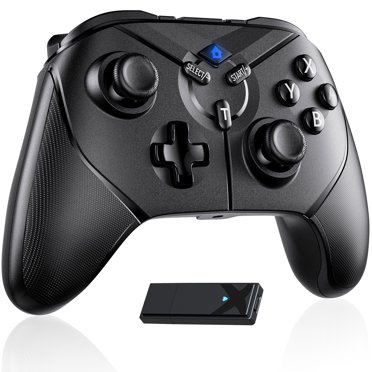 DinoFire Wireless Switch Pro Controller with RGB LED for Nintendo ...