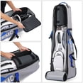 ZEEMO Golf Travel Bag, Full-Open Protective & Wheeled Airline-Approved ...
