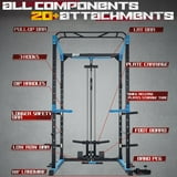 Free Shipping! RitFit All-In-One Squat Rack for Home Gym, PPC02C Multi ...