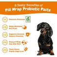 Zesty Paws Probiotic Pill Wrap Paste for Dogs, Bacon, 45 Count, Dry ...