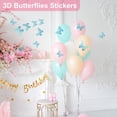 24 Pack Butterfly Wall Decor, Hollow 3D Butterflies Sticker Wall Art ...