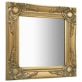 vidaXL Wall Mirror Bathroom Mirror with Baroque Style Decorative Vanity ...