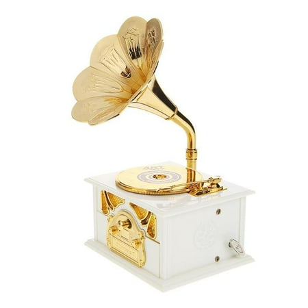 Antique Classical Retro Horn Gramophone Music Box Antique Classical ...