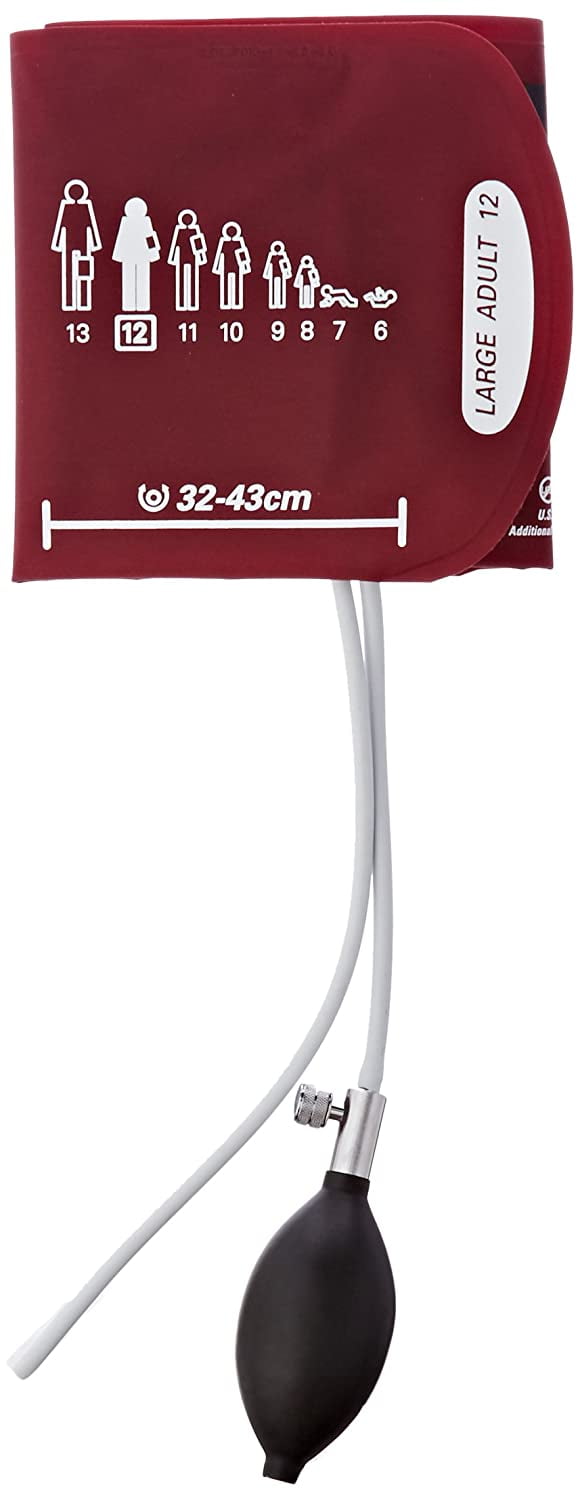 Welch Allyn REUSE-12-2BV Blood Pressure Cuff (Each) - Walmart.com