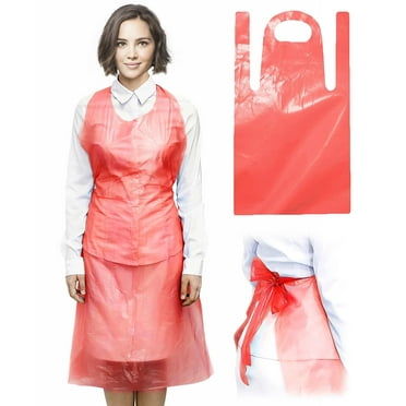 Vinyl Aprons, Blue, 35'' x 45'', 4 MIL with Tie - Vinyl Replacement ...