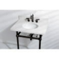 Kingston Brass KB1975AL Heritage Widespread Bathroom Faucet with ...