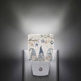 Blue Gnome Shell Starfish Plug-in LED Night Lights Leaf Branch Auto ...