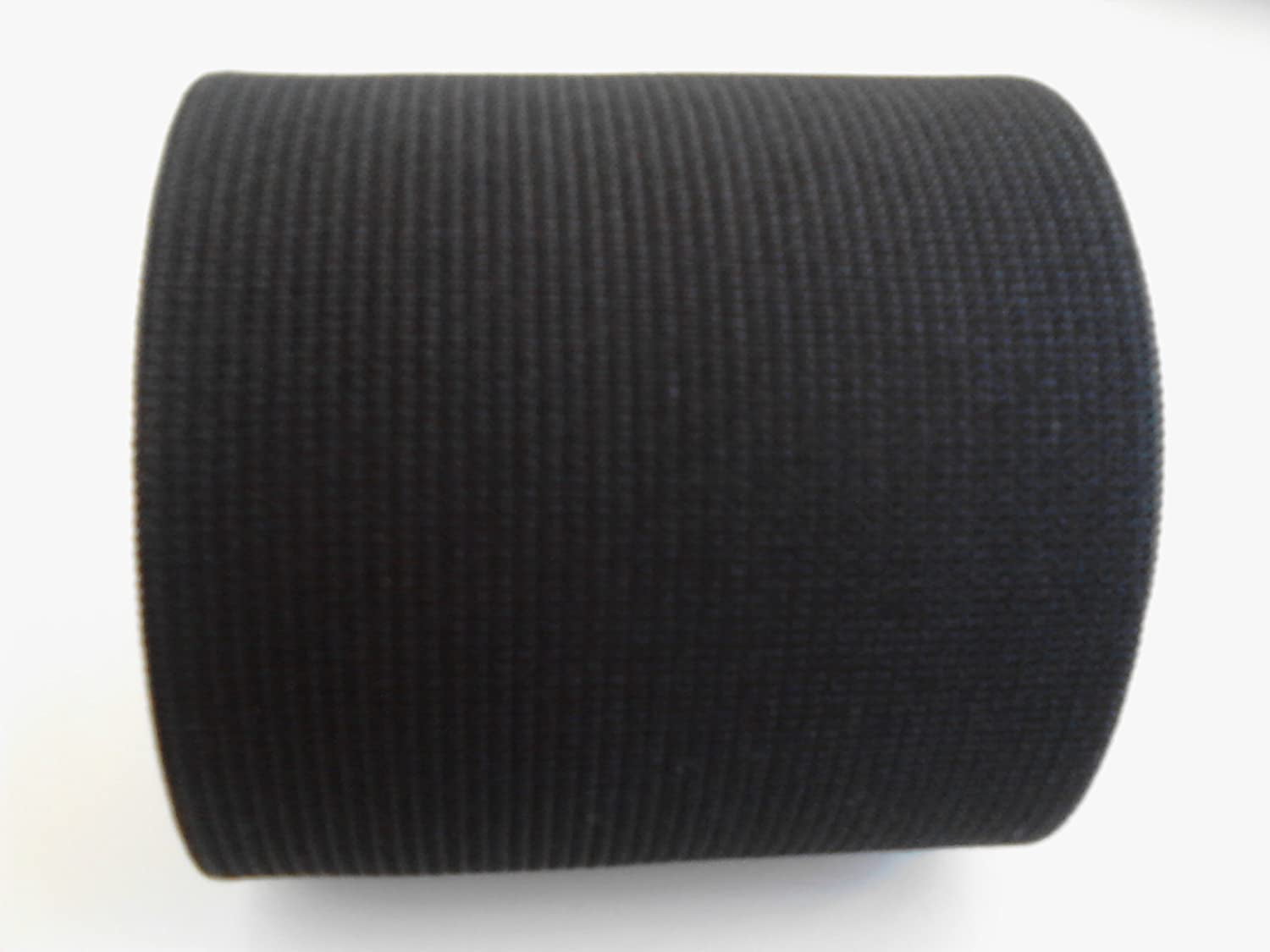 4-Inch Wide Black EXTRA Heavy Knit Stretch ELASTIC 3 Yards by Prolastic ...