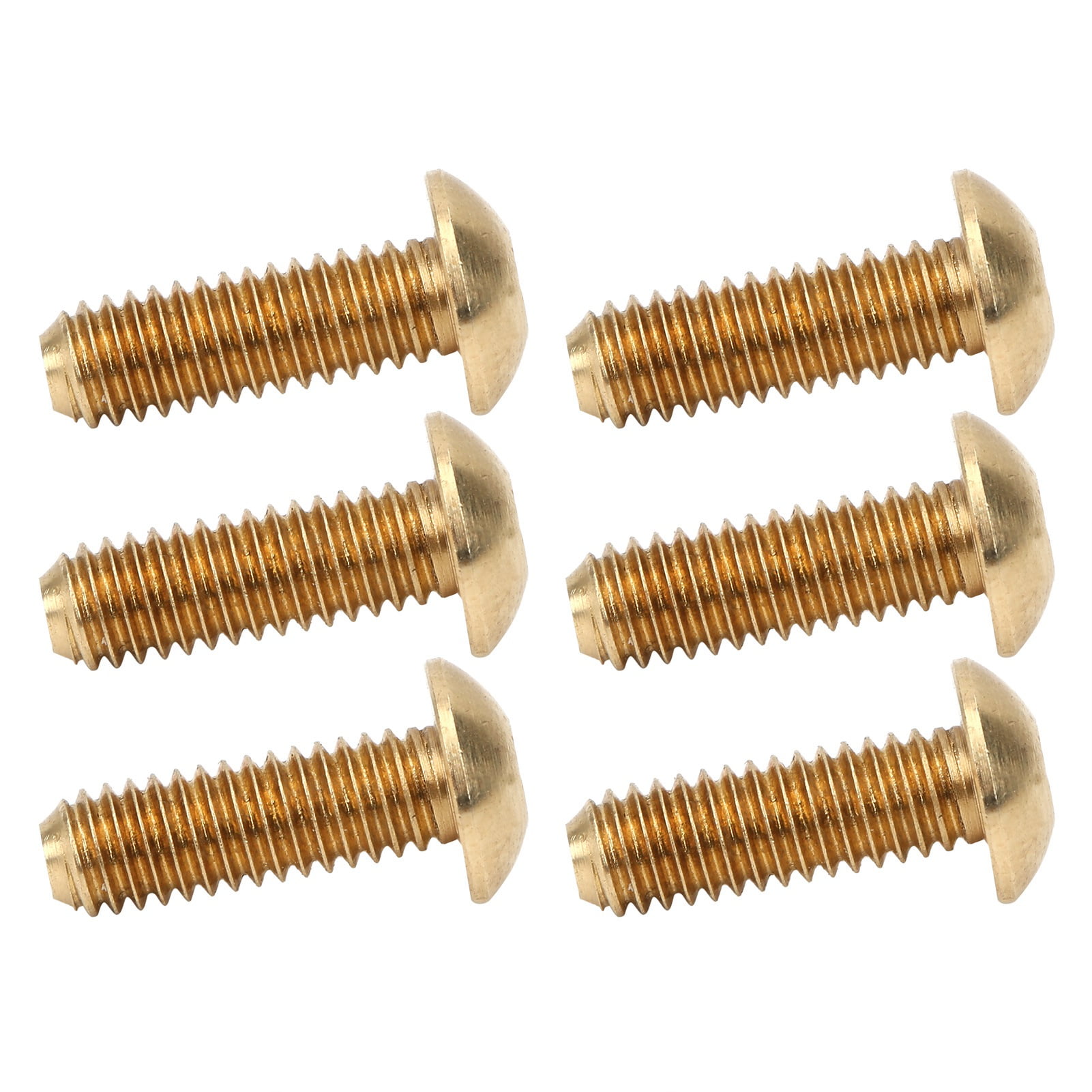 Pure Copper Screws, Small Size Hex Socket Screws For Auto Industry M4 X ...