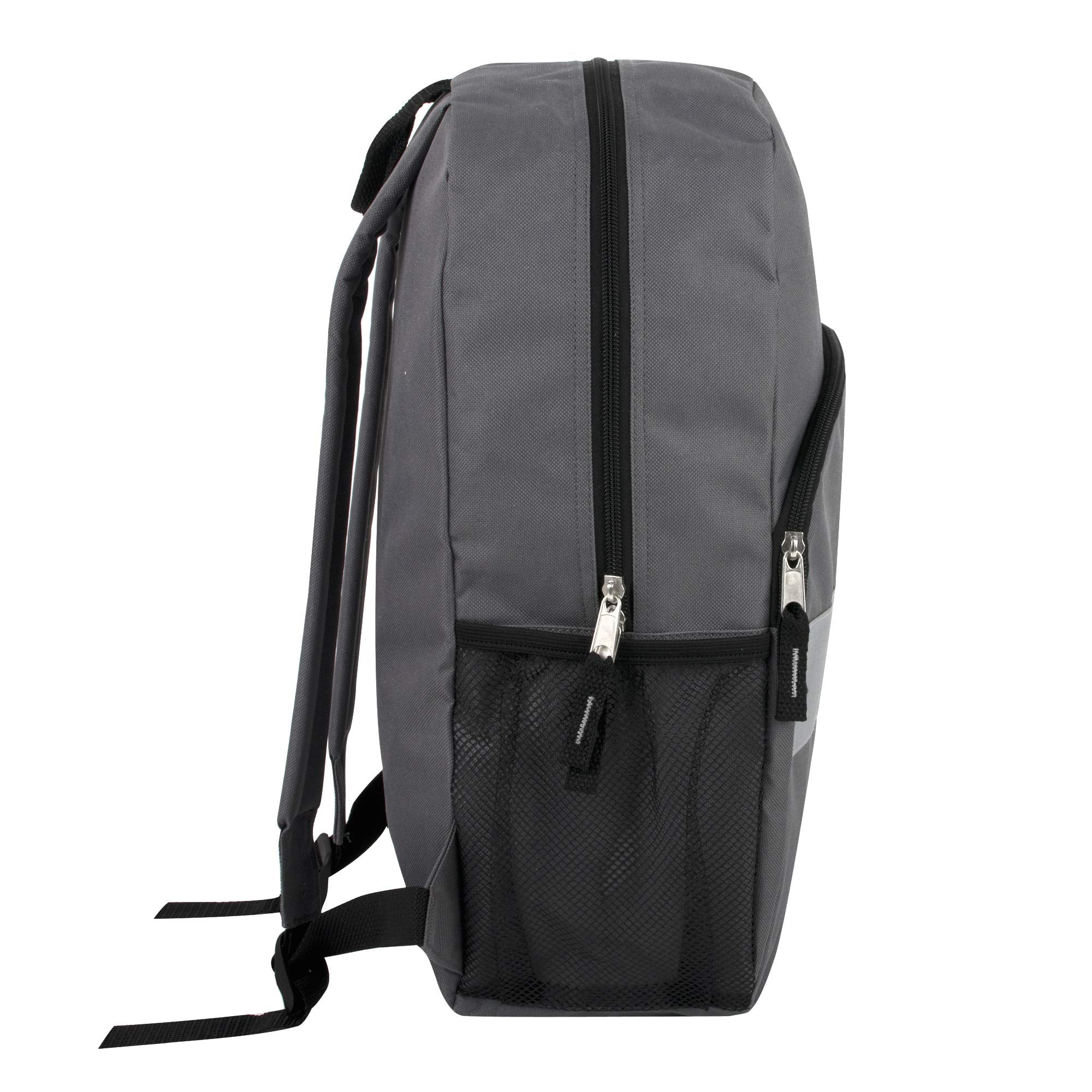 Solid Grey Backpack