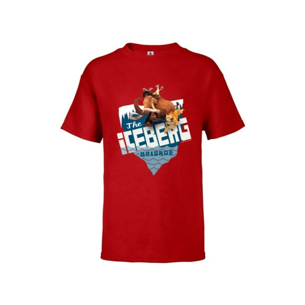 Ice Age Manfred Diego Sid and Scrat The Iceberg Brigade - Short Sleeve ...