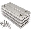 Magnetpro Super Strong 8-Piece Neodymium Rectangular Magnets, 80 lb ...