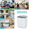 Barara King Washing Machine, Laundry Washer, Twin Tub Portable Washing ...