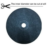 Tree Protection Weed Mat Non-woven Fabric Round Plant Control Trunk ...