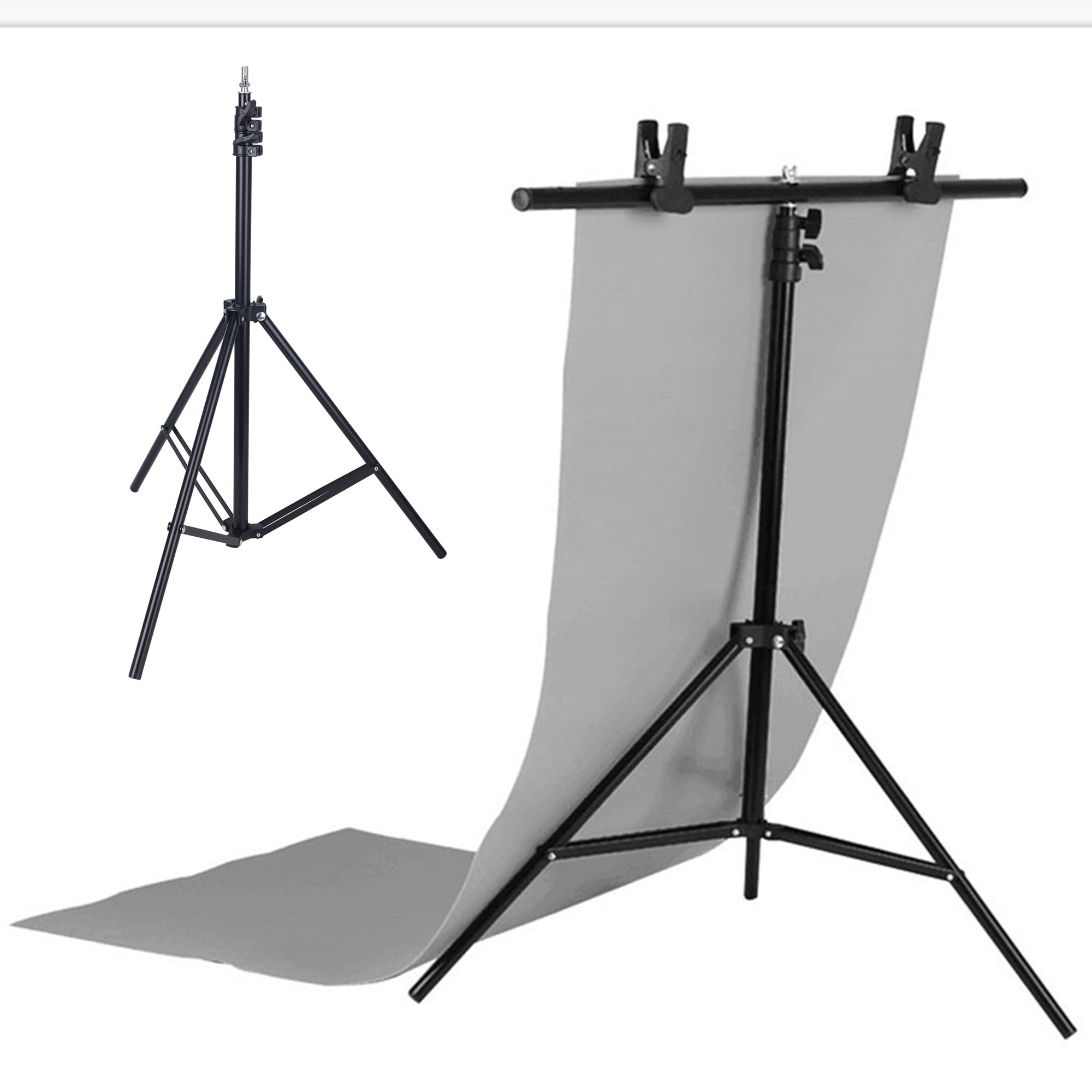 ALING T-Shape Portable Background Backdrop Support Stand Kit Adjustable ...