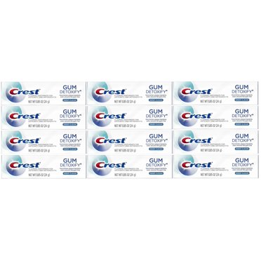 Crest Gum Detoxify Toothpaste, Deep Clean, Travel Size, 0.85 oz (24g ...