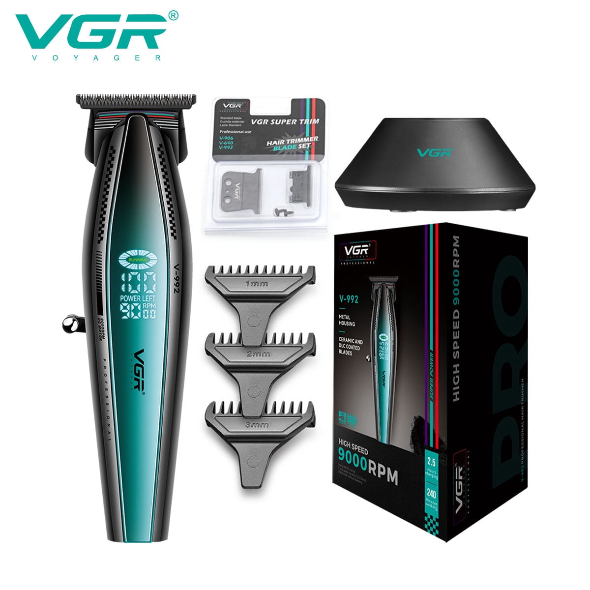 Click here for Uuycfcas Vgr Hair Trimmer Professional Trimmer Wir... prices