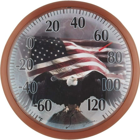 EZREAD Hanging Dial Thermometer - Weather Thermometers for Indoor and ...