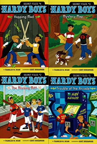Pre-Owned The Hardy Boys - Hopping Mad, Mystery Map, My Missing Mitt ...