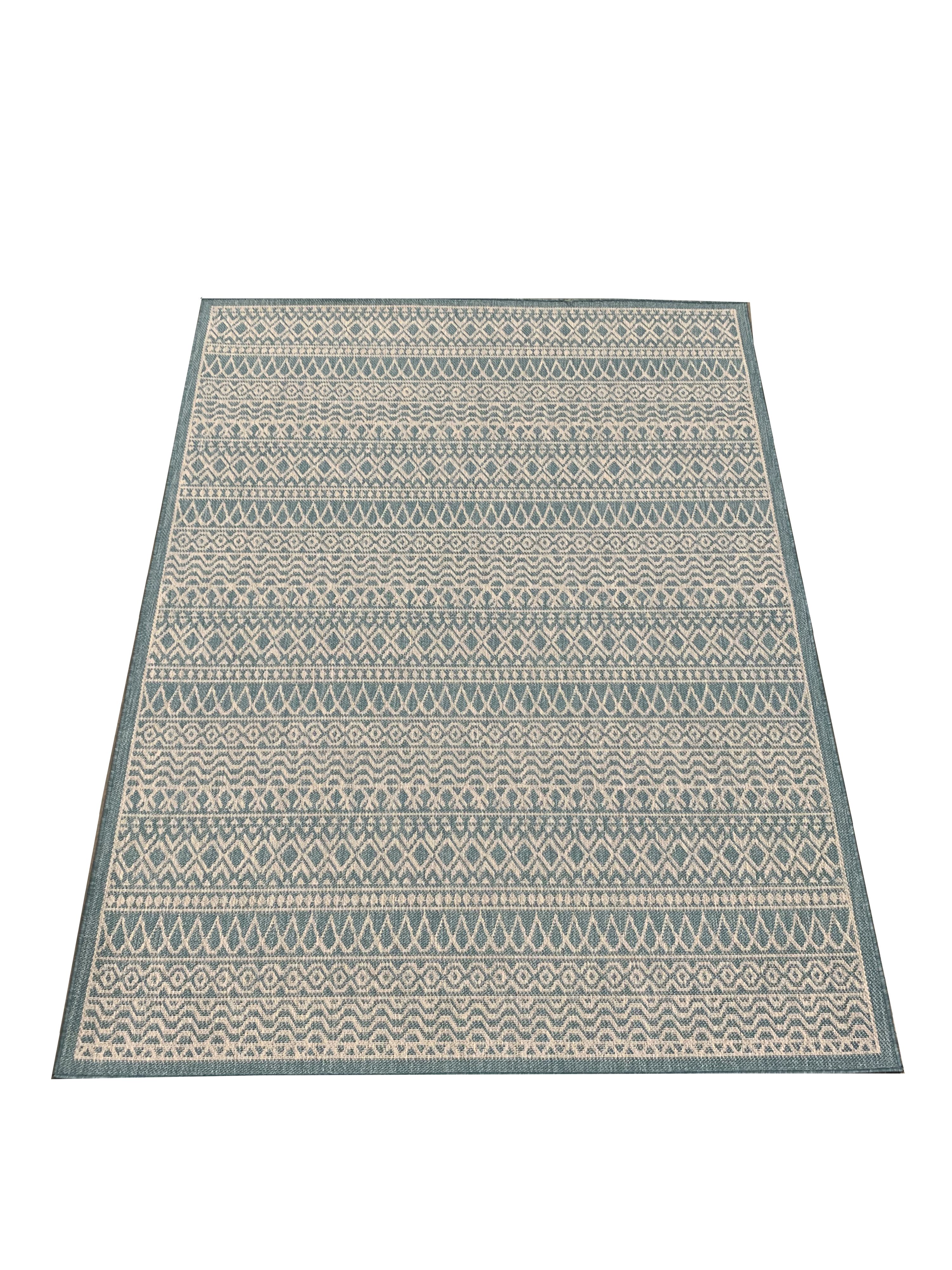 Contemporary Indoor / Outdoor Sisal Area Rug by Benissimo Non-Skid ...
