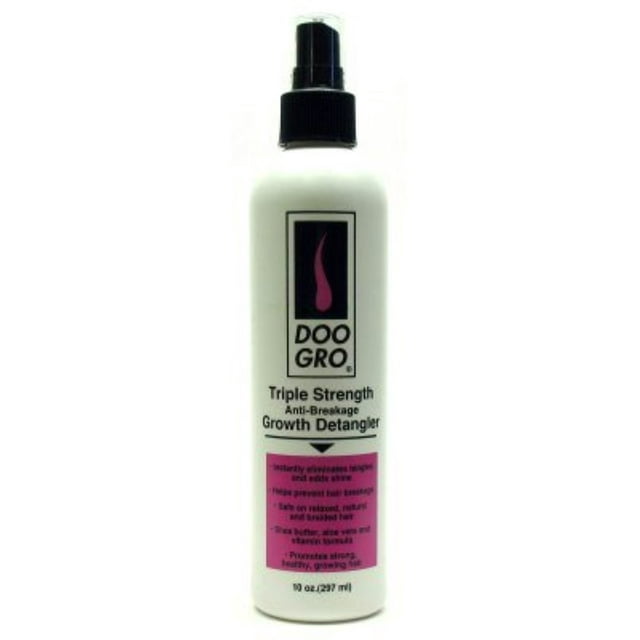 DOO GRO Triple Strength Anti Breakage Growth Detangler, 10 oz (Pack of ...