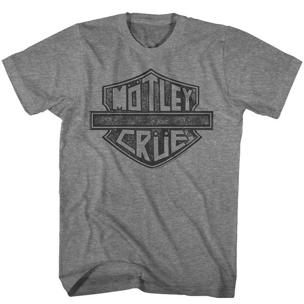 Motley Crue MC Sign Redux Graphite Heather Adult T-Shirt - Walmart.ca