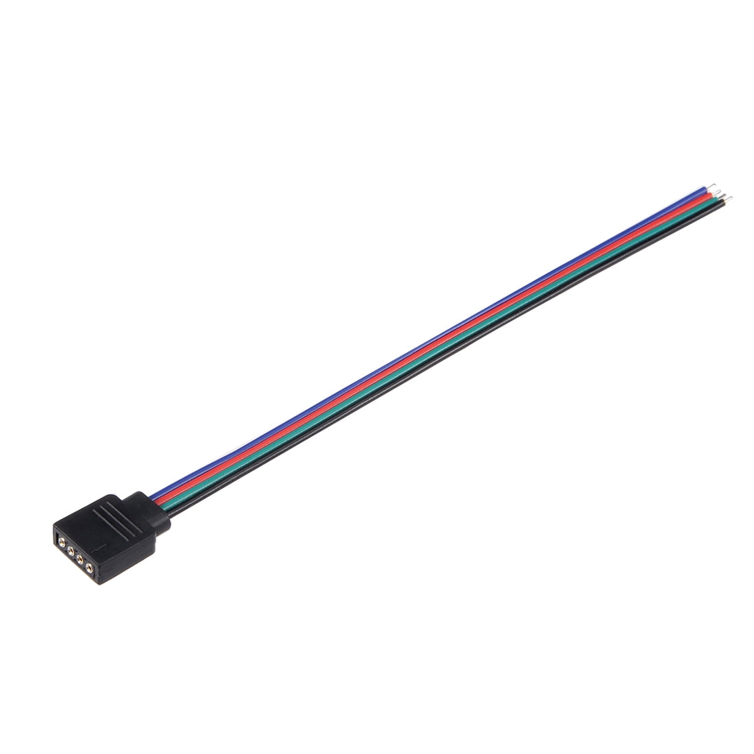 5 pcs LED Strip Lights Cable Adapter 4 PIN RGB Connector for 3528/5050 ...