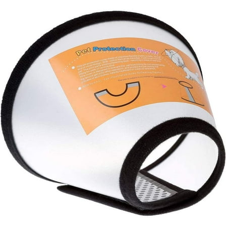 Pet Collar Dog Neck Protection Cone Collar (Neck Circumference: 33-37cm ...