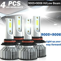 For Toyota Prius 2010-2015 H11 9005 LED Headlight Bulbs High Low Beam ...