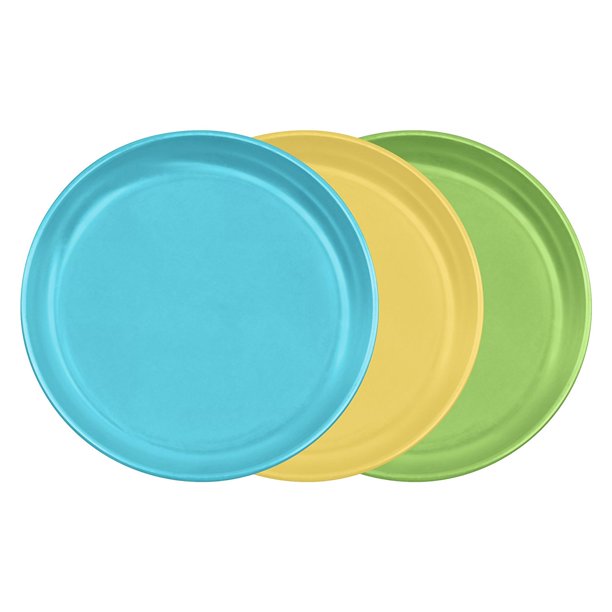 Green Sprouts Sprout Plate Assortment - 3 count - Blue / Green / Yellow ...